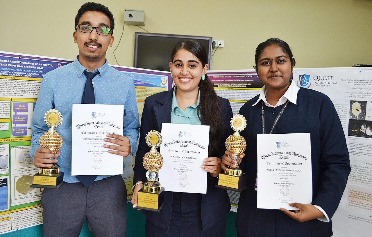 FIST holds first Inter-School research poster competition - Quest ...